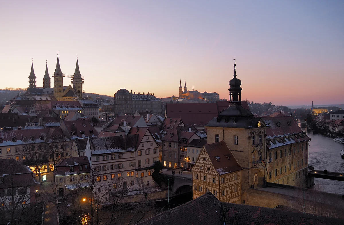 Winter in Bamberg und dem Bamberger Land