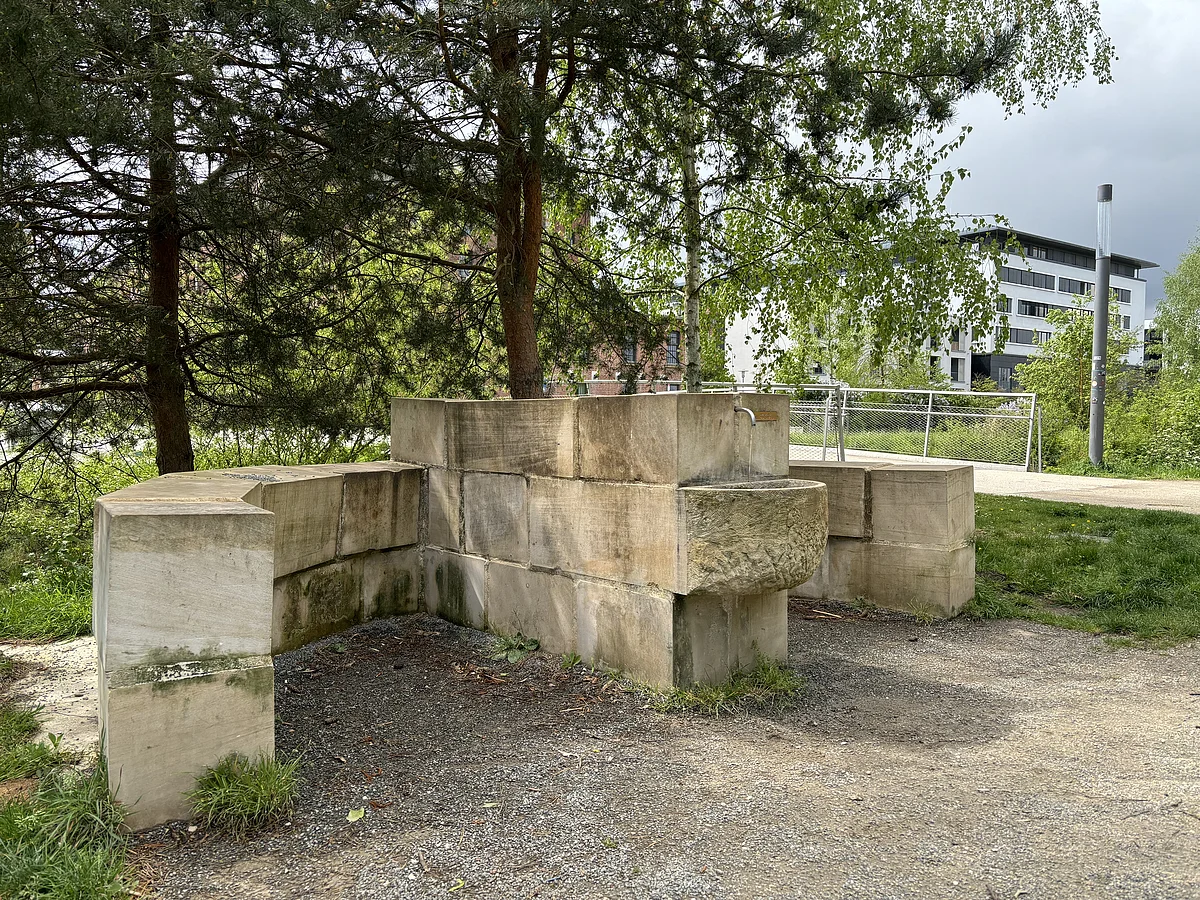 Trinkwasserbrunnen im ERBA-Park - Bamberg Tourismus